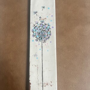 Ceramic Tile - Hand Drawn Dandelion - Etsy