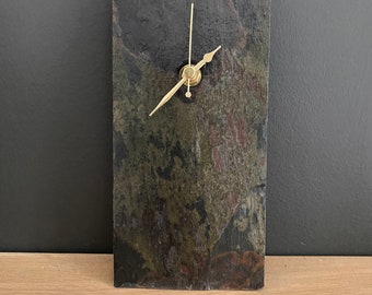 Slate Wall Clock | Etsy