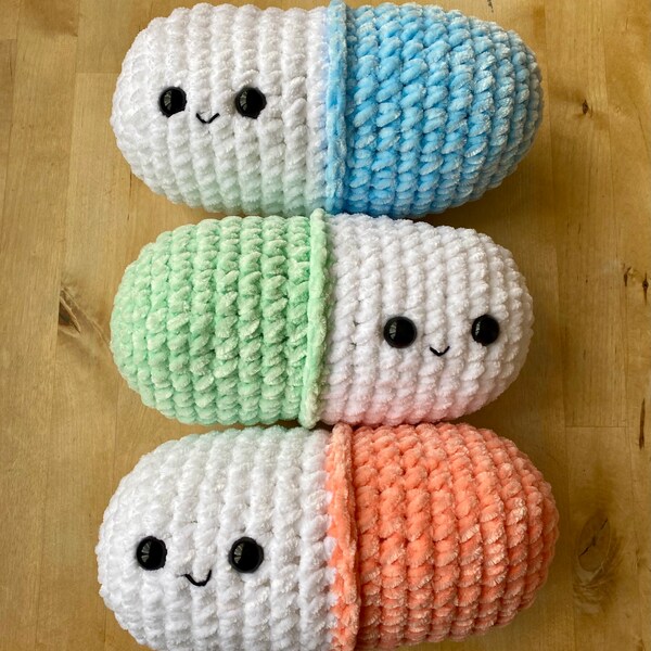 Pill Plushies - Etsy