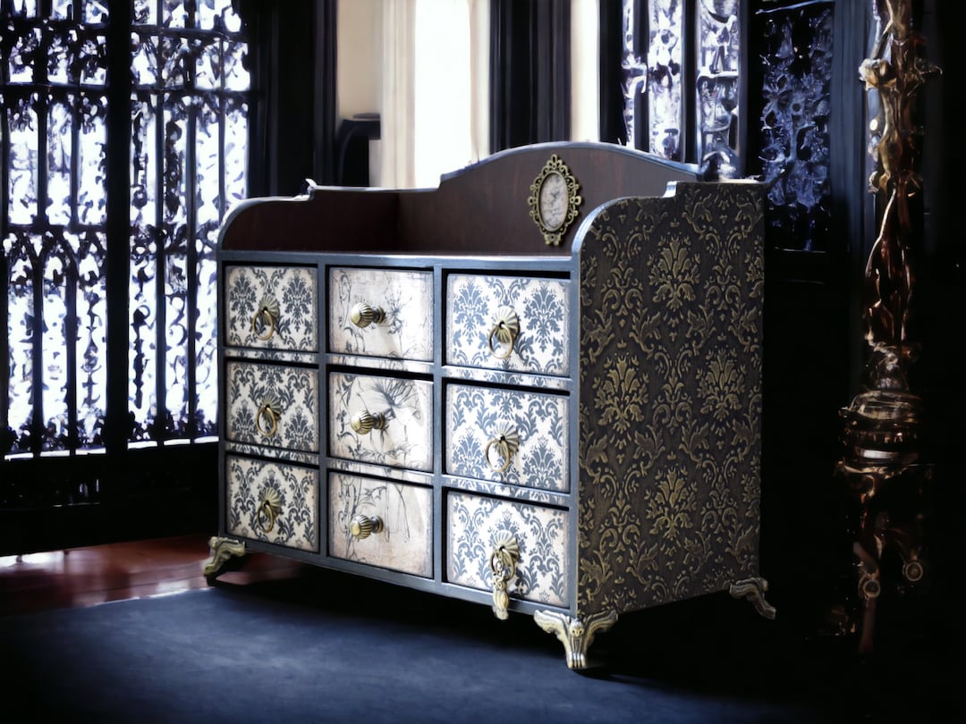 Gothic Home Decor Witch Box Drawer Organizer Jewelry Armoire Jewelry ...