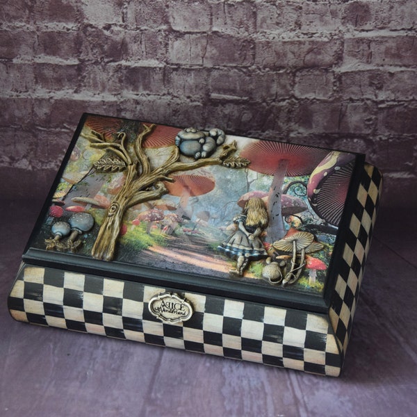 Alice in Wonderland Surprise Box - Etsy