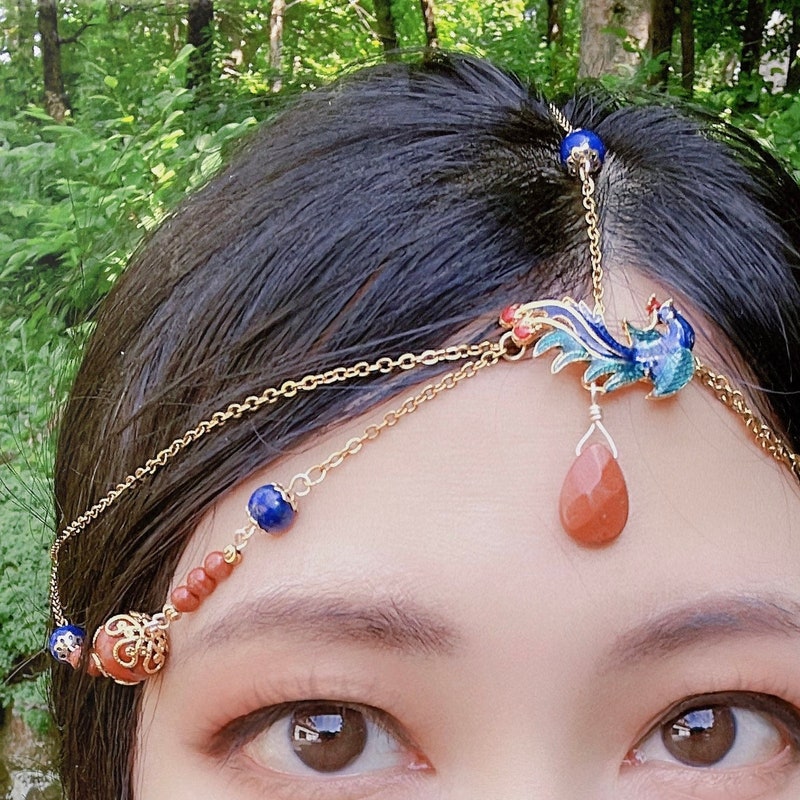 Forehead Chain - Etsy