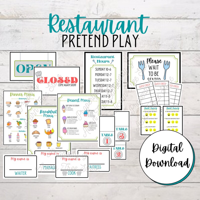 Pretend Play - Etsy