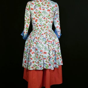 1780s Fantasy Redingote Dress Pattern, Medieval Fantasy Dress, Fantasy ...