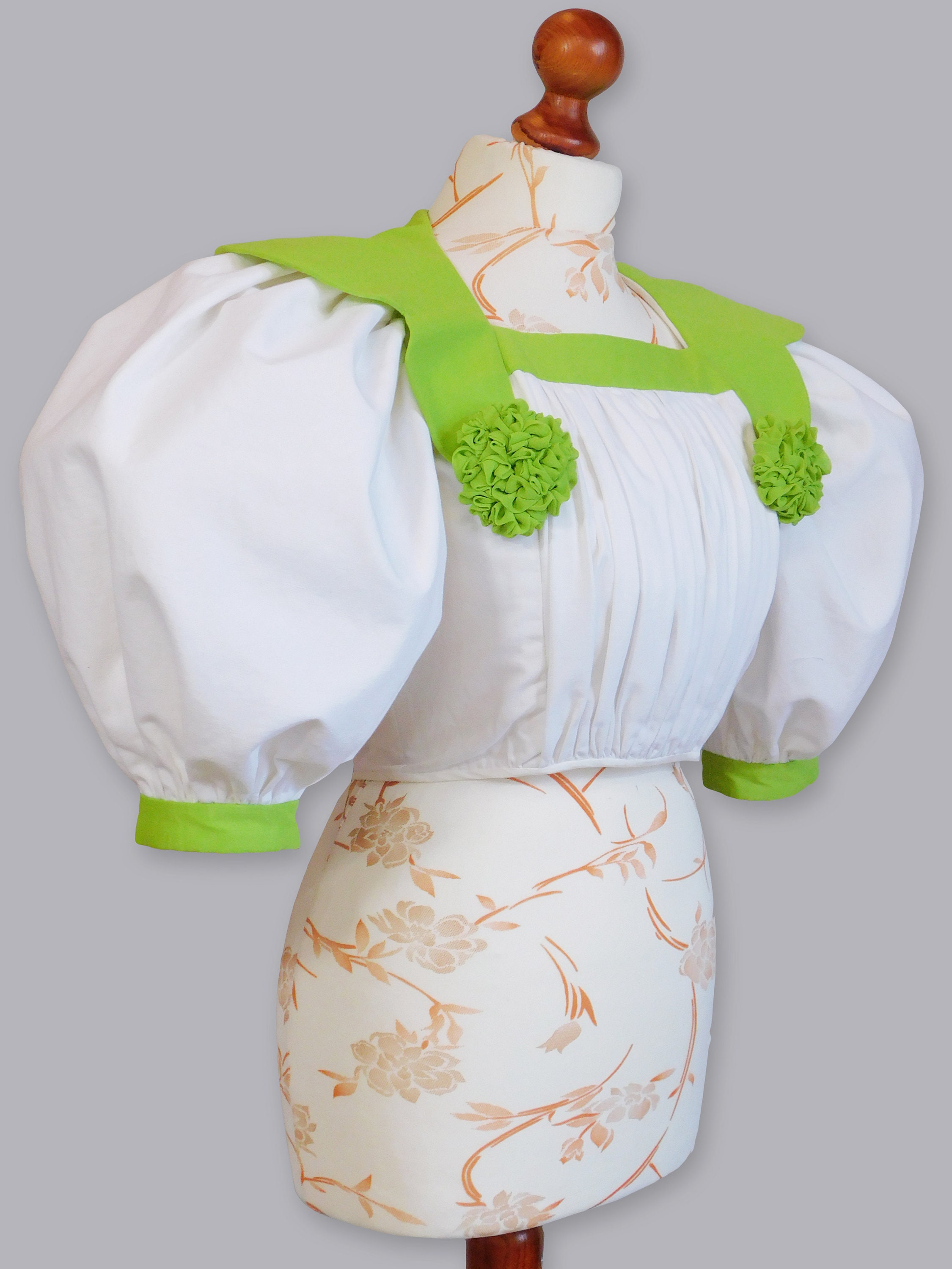 1895 Spring Victorian Bodice Victorian Blouse Victorian - Etsy