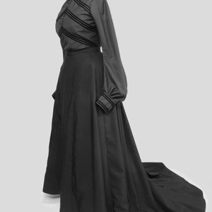 1901 Edwardian Mourning Skirt, PDF Sewing Patterns, Edwardian Mourning ...