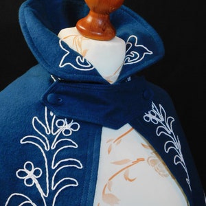 1900s Edwardian Winter Cape Patterns, Edwardian Cloak Pattern ...