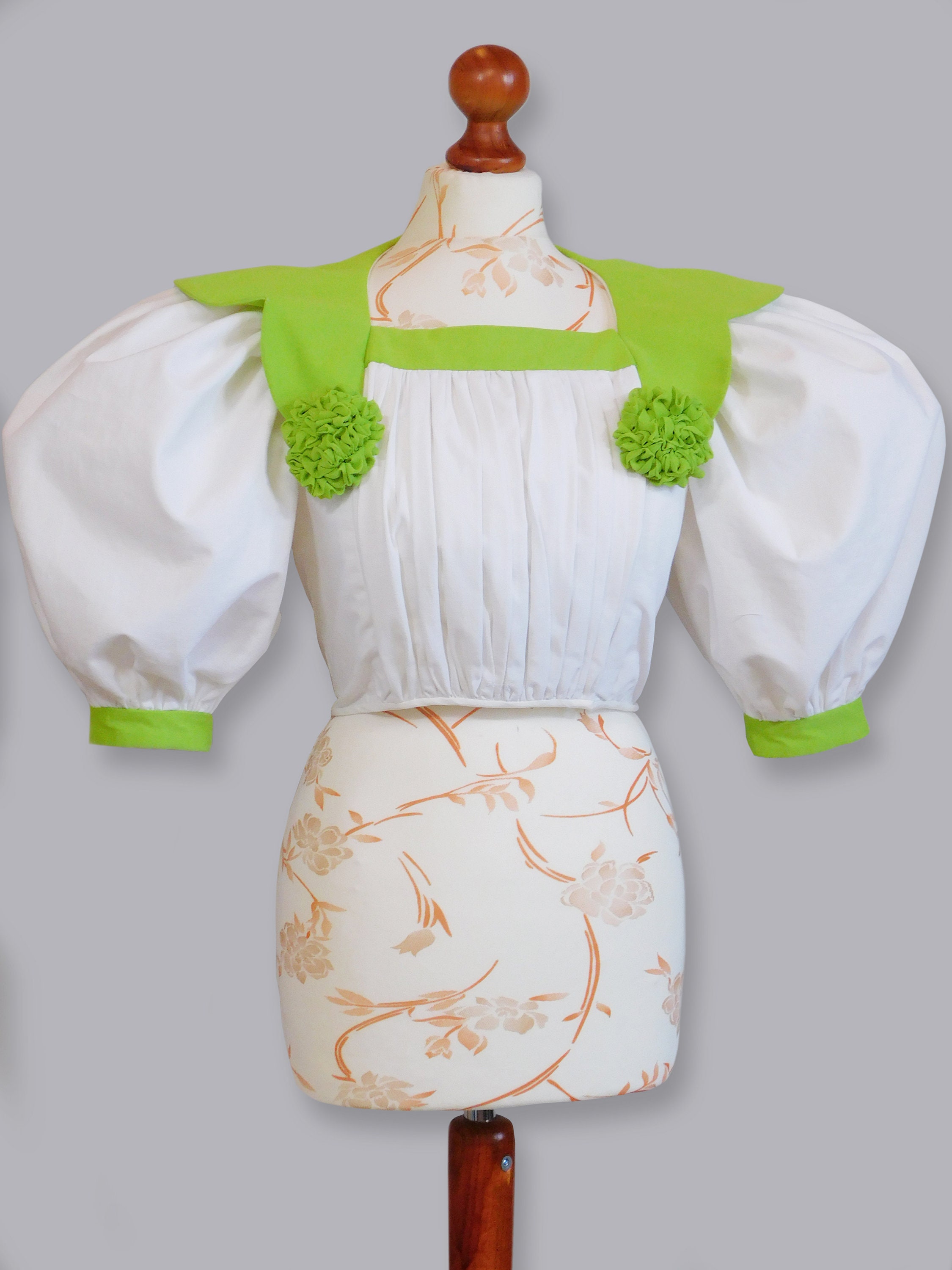 1895 Spring Victorian Bodice Victorian Blouse Victorian - Etsy