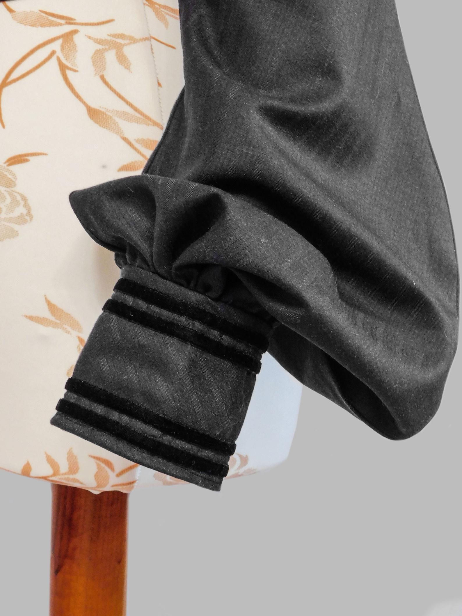 1903 Edwardian Mourning Bodice Victorian Blouse Edwardian - Etsy