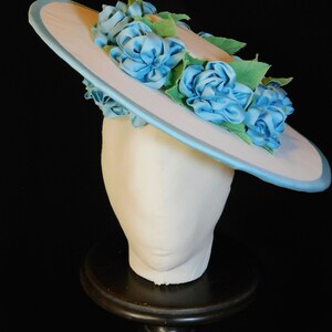 1901 Edwardian Hat PDF Sewing Patterns, Victorian Floral Hat, Victorian ...