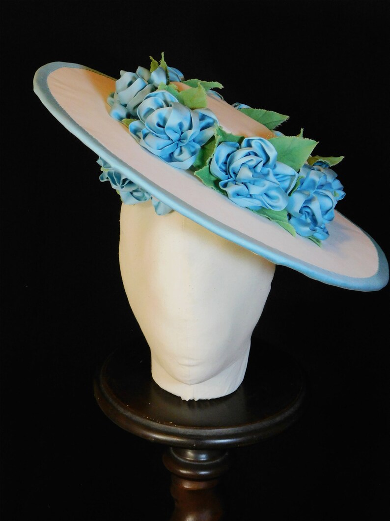 1901 Edwardian Hat PDF Sewing Patterns Victorian Floral Hat - Etsy UK