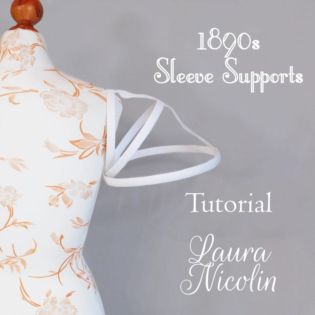1890 Sleeve Support for Victorian Sleeves, Victorian Blouse, Victorian ...