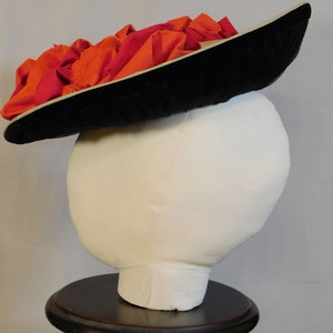 1903 Edwardian Hat PDF Sewing Patterns, Victorian Floral Hat, Victorian ...