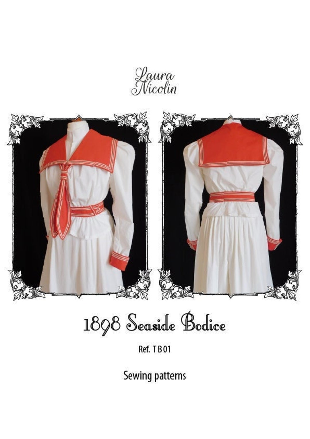 Digital Download Late Victorian Blouse Victorian Shirt Victorian Blouse ...