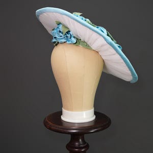 1901 Edwardian Hat PDF Sewing Patterns, Victorian Floral Hat, Victorian ...