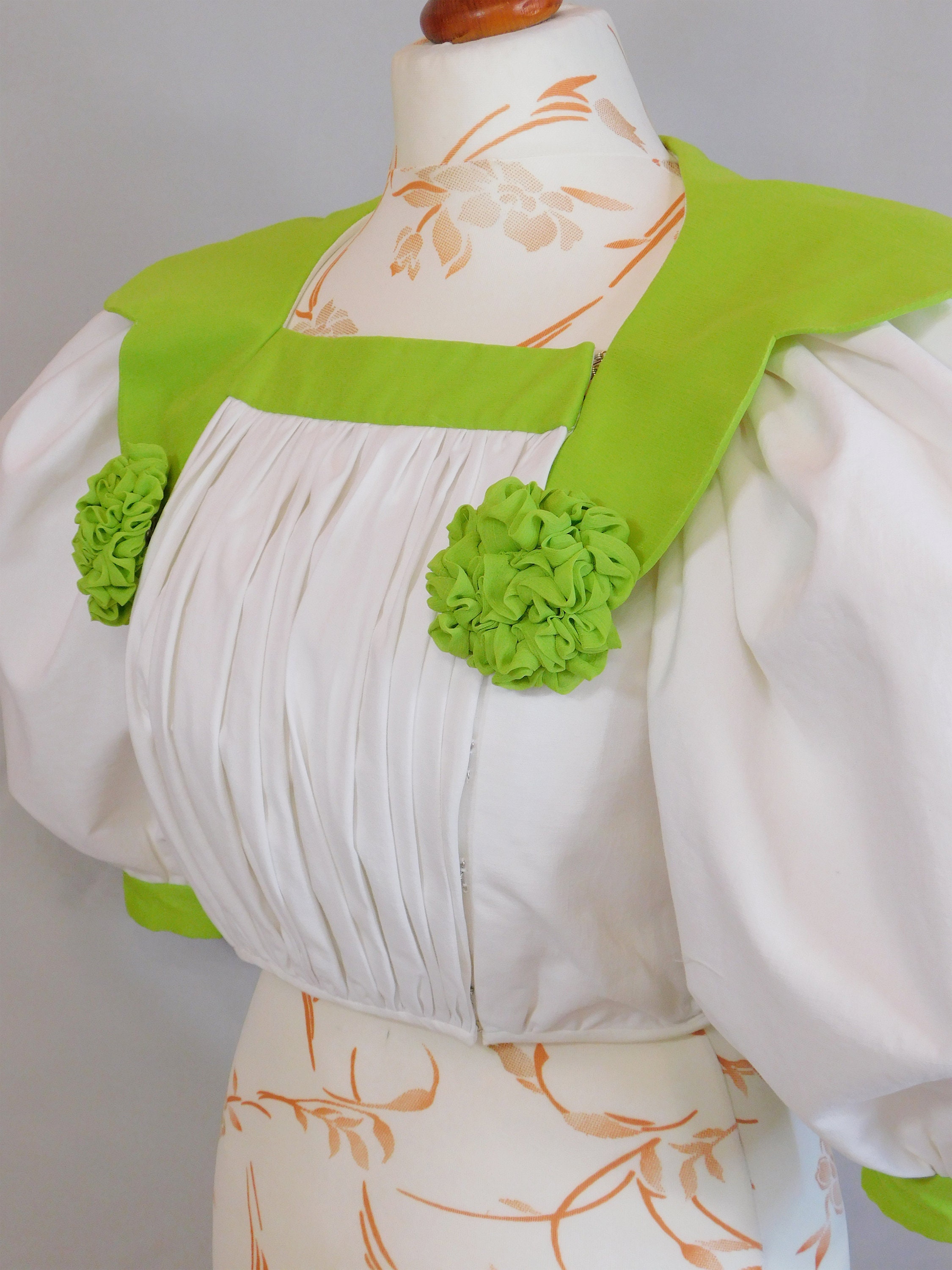 1895 Spring Victorian Bodice Victorian Blouse Victorian - Etsy