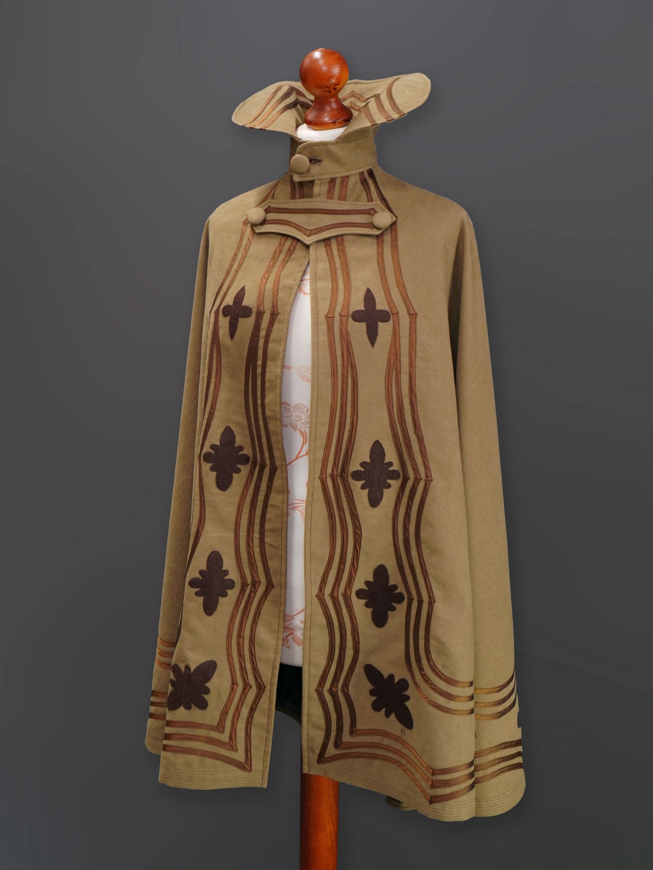 1902 Edwardian Cape Sewing Patterns, 1900s Cape Pattern, 1900s Dress ...
