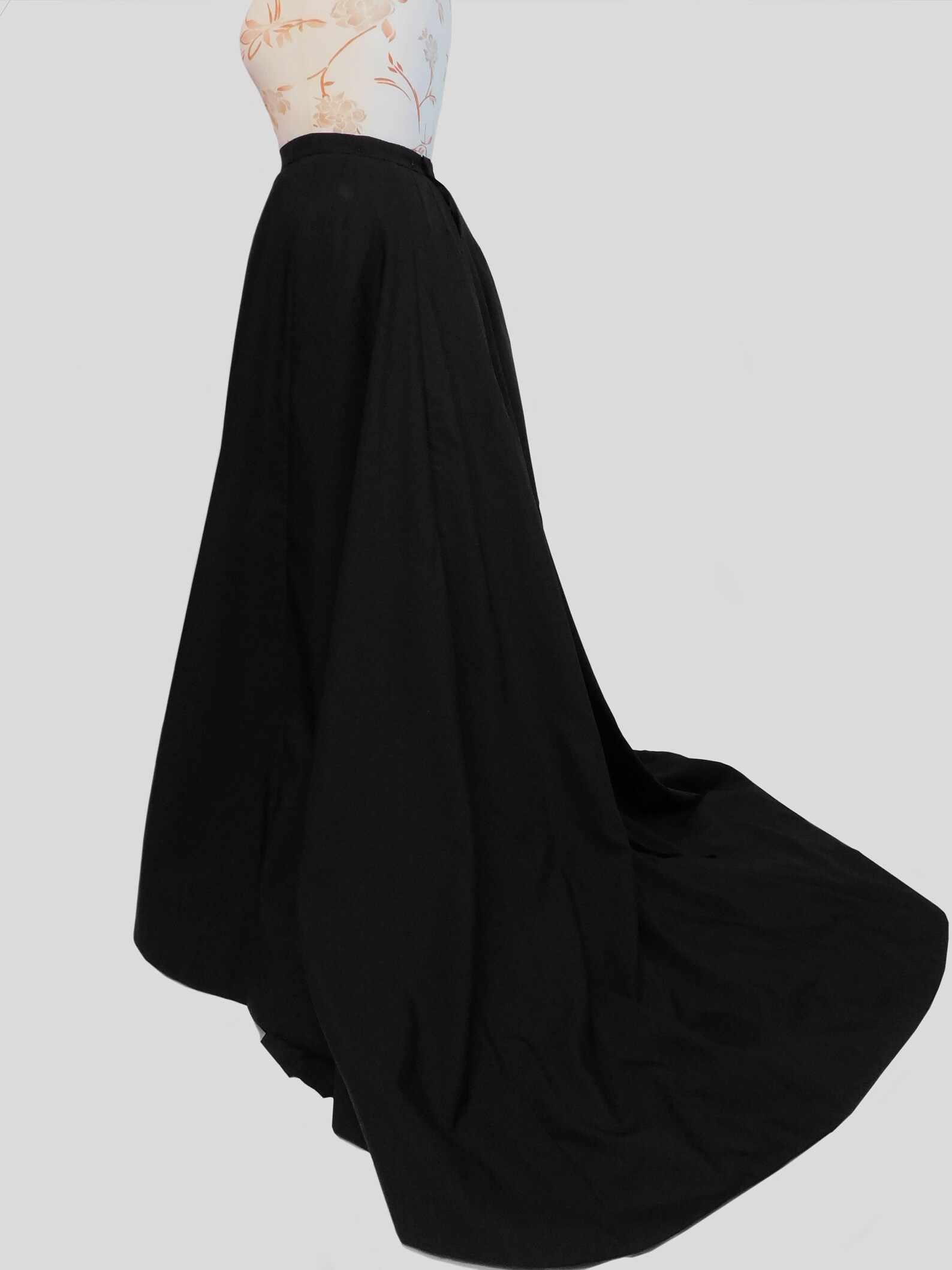 1901 Edwardian Mourning Skirt, PDF Sewing Patterns, Edwardian Mourning ...