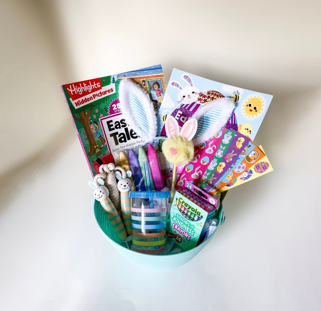 Custom Prefilled Easter Basket, Easter Basket Activities, Food Allergy Friendly, All Ages, You ...