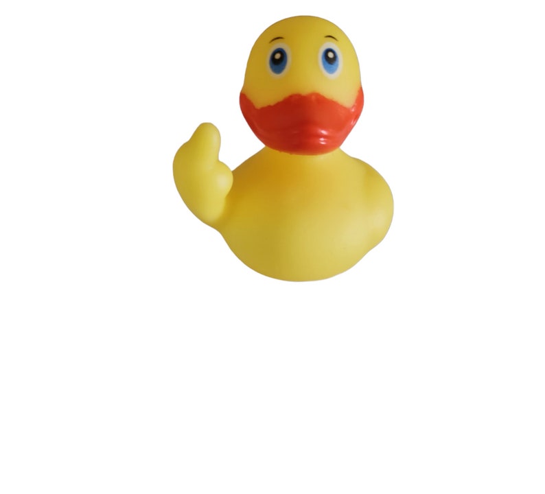 Middle Finger Duck - Etsy