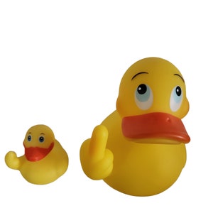 Middle Finger Duck - Etsy