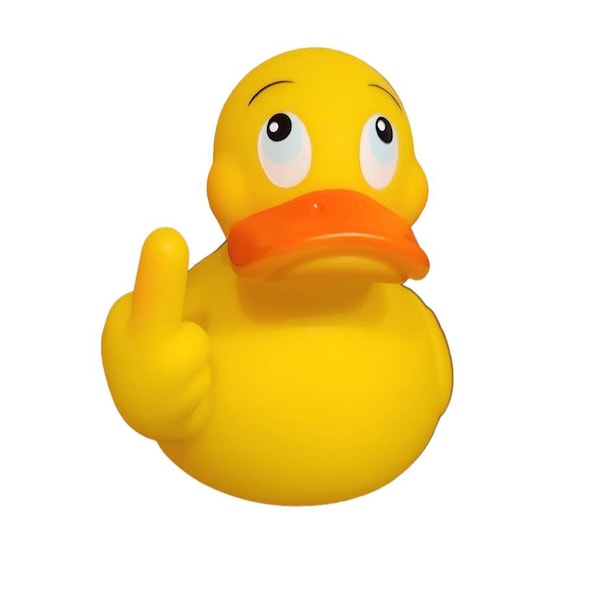 Middle Finger Duck - Etsy