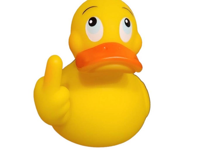 Middle Finger Duck - Etsy