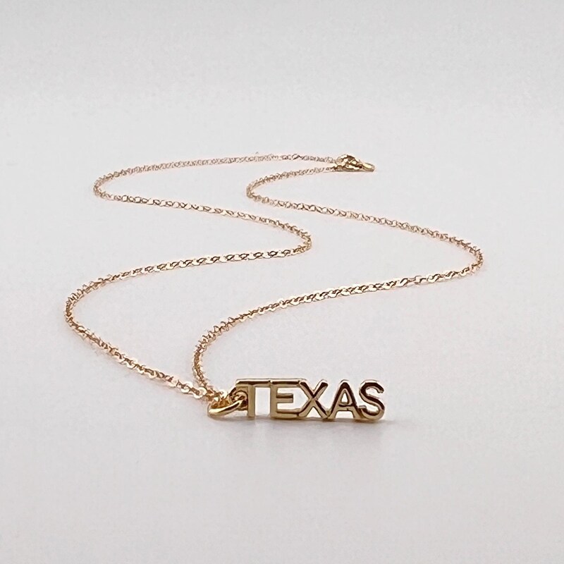 Texas Necklace - Etsy