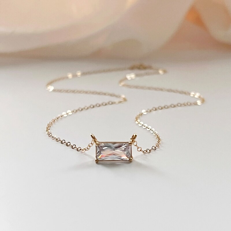 Small Rectangle Glass for Necklace - Etsy