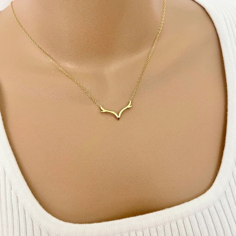 Gold Antlers - Etsy
