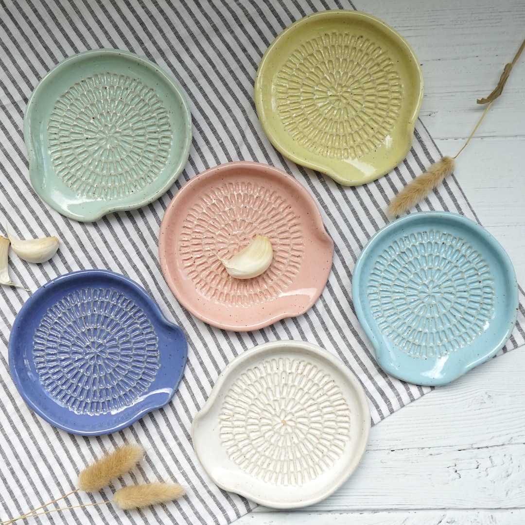Handmade Ceramic Garlic Grater - Etsy