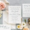 Pocket Invitation Template. Printable Pocket Invitation. Calligraphy ...
