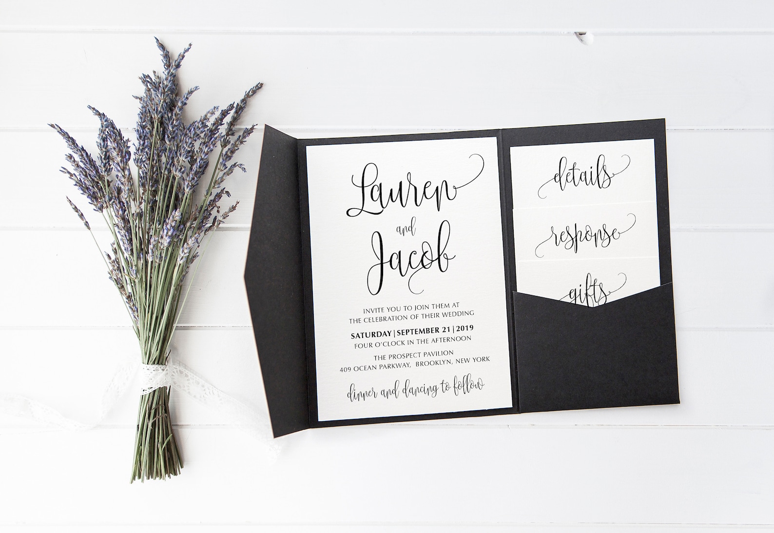 Pocket Invitation Template Printable Pocket Invitation | Etsy