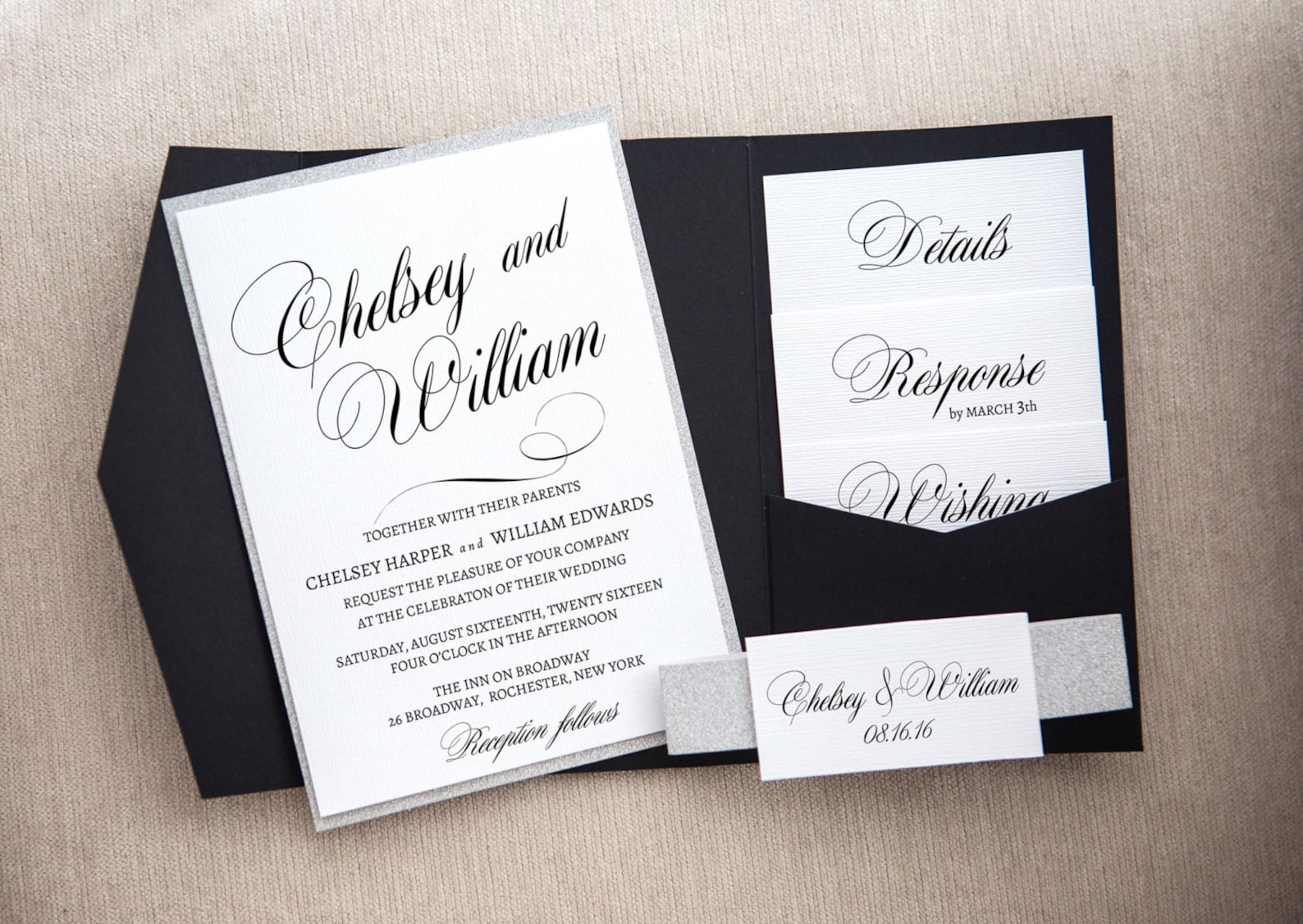 Pocket Invitation Template Printable Pocket Invitation - Etsy