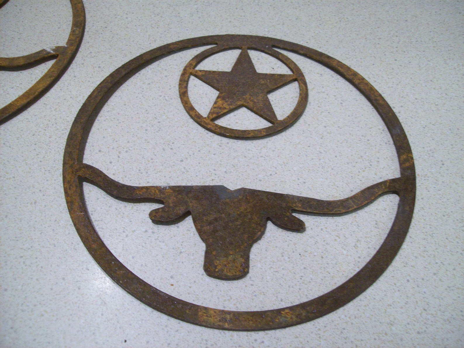 Vintage Rusty Metal Reclaimed Metal Cutouts Art Collage Craft - Etsy UK