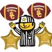 Anagram USC Trojans College Football Team Bouquet of Balloons With 26 ...