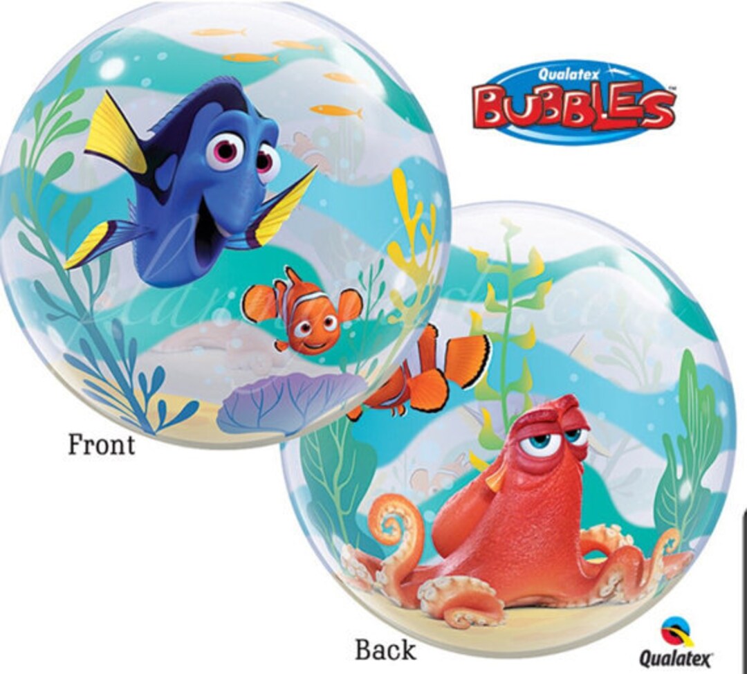 Finding Dory Bubble Balloon 22 Inch Disney New Birthday Kids Party ...