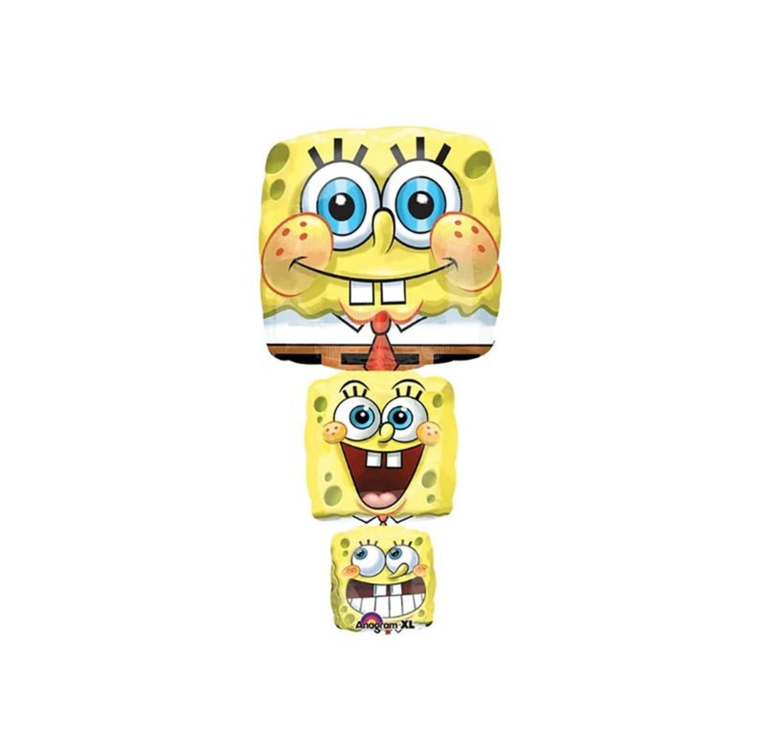 48 Inch Spongebob Squarepants Super Size Stacker Foil Balloon - Etsy