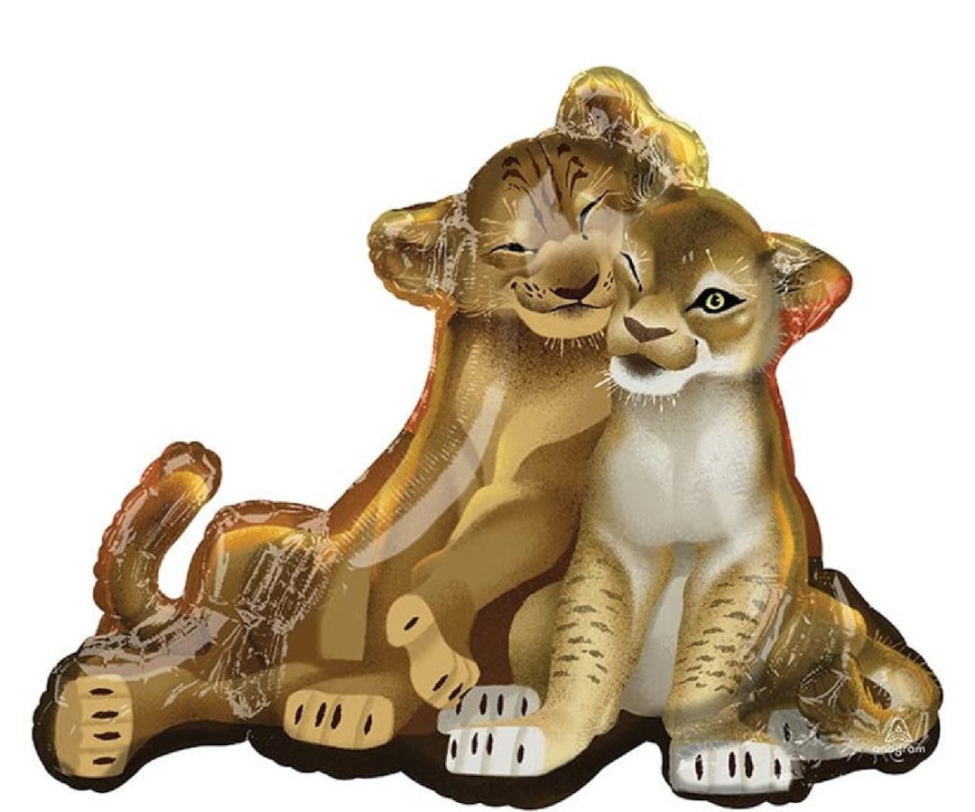 39 Inch Lion King Balloon Simba Birthday Party Jungle Zoo Safari Baby ...