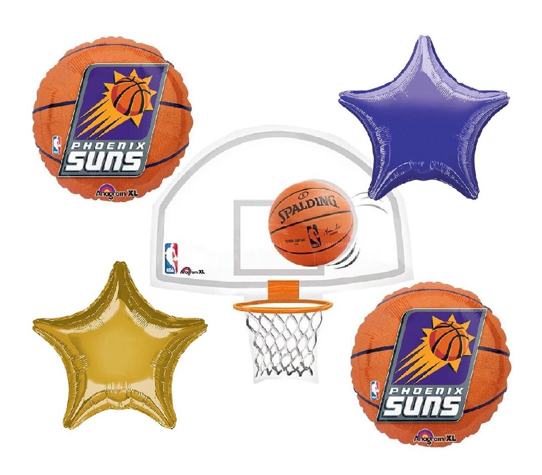 Phoenix Suns Basketball Balloon Set - Etsy