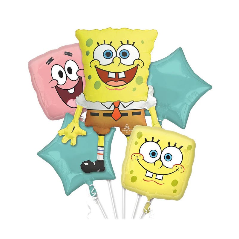 Spongebob Squarepants Balloons - Etsy