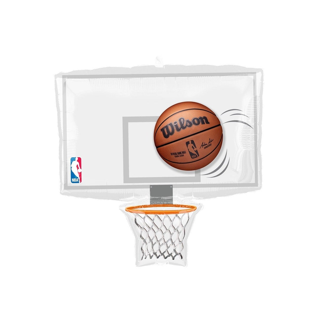 24" Jumbo NBA Backboard Foil Balloon - Etsy