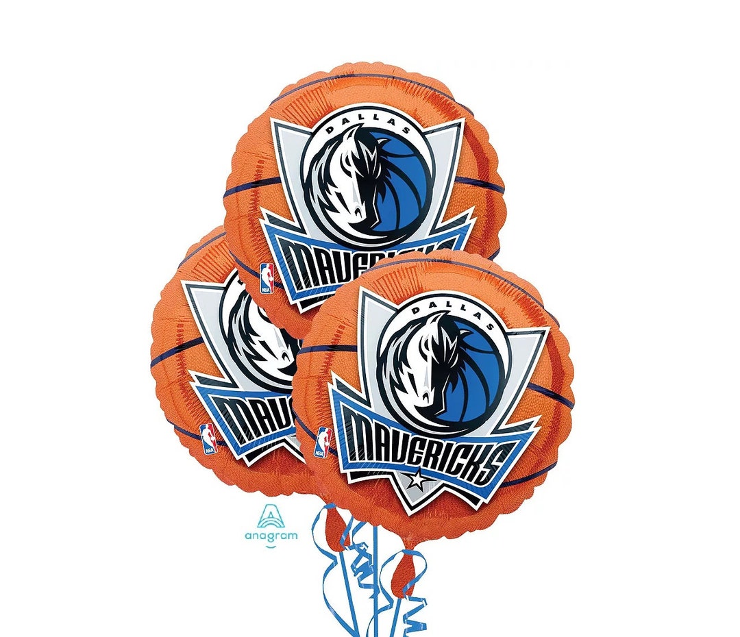 Dallas Mavericks 3 Piece Basketball Foil Balloons - Etsy