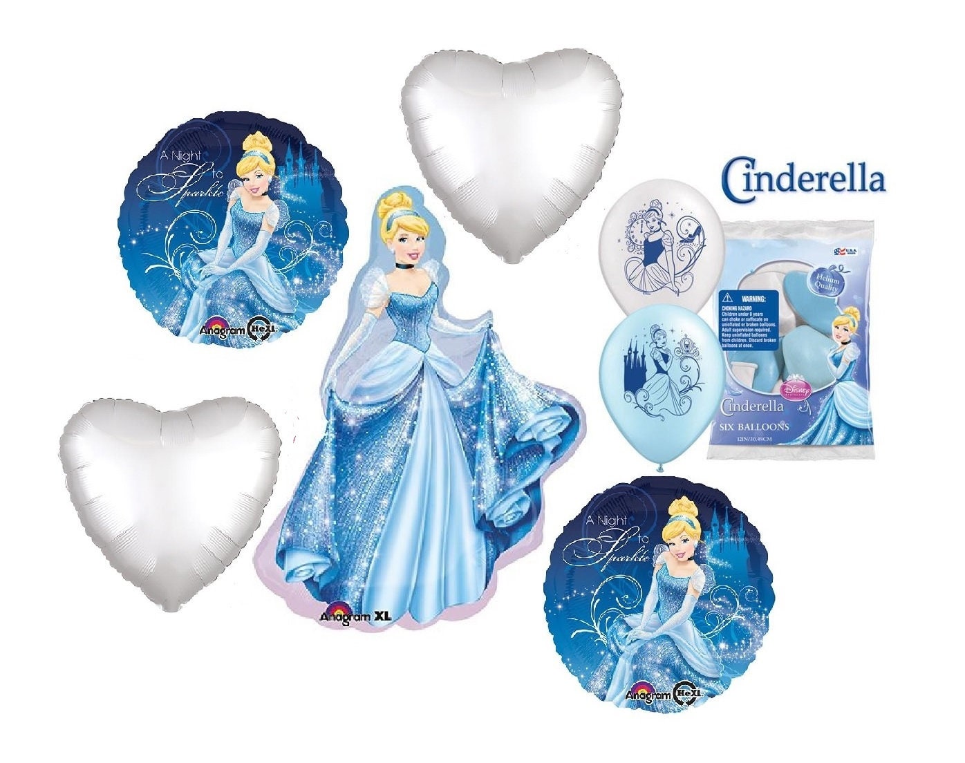 Su elección de número 1-9 Ultimate Cinderella Birthday Party - Etsy México