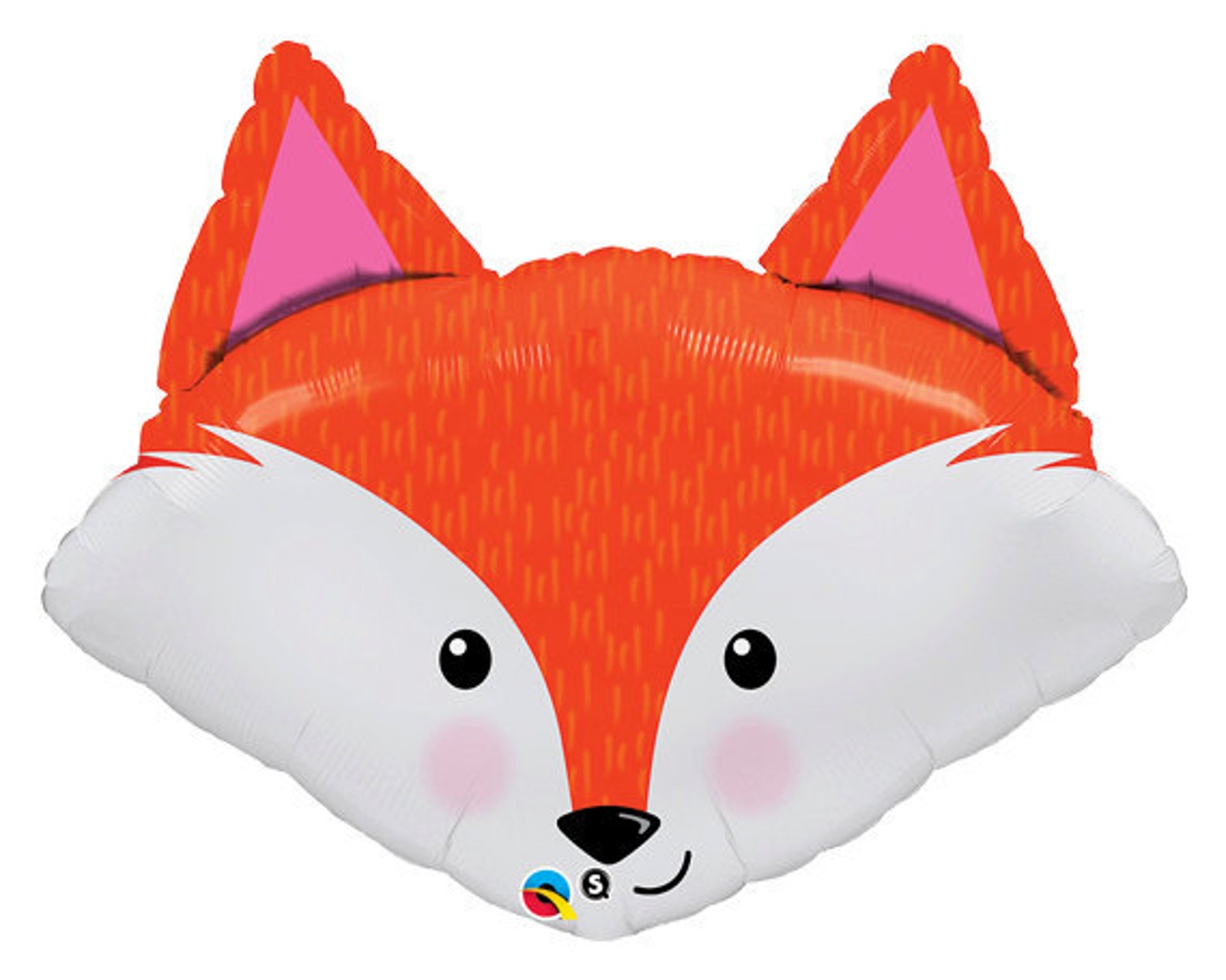 Fox Head Balloon 33 Inch Woodland Fox Fox Party Decorations | Etsy
