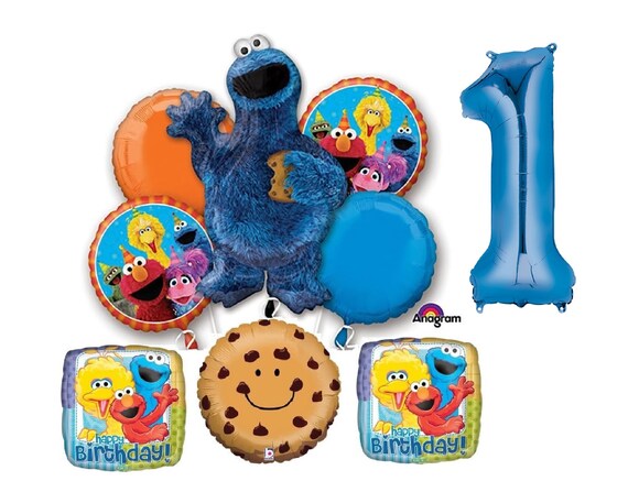 Sesame Street Birthday Balloons