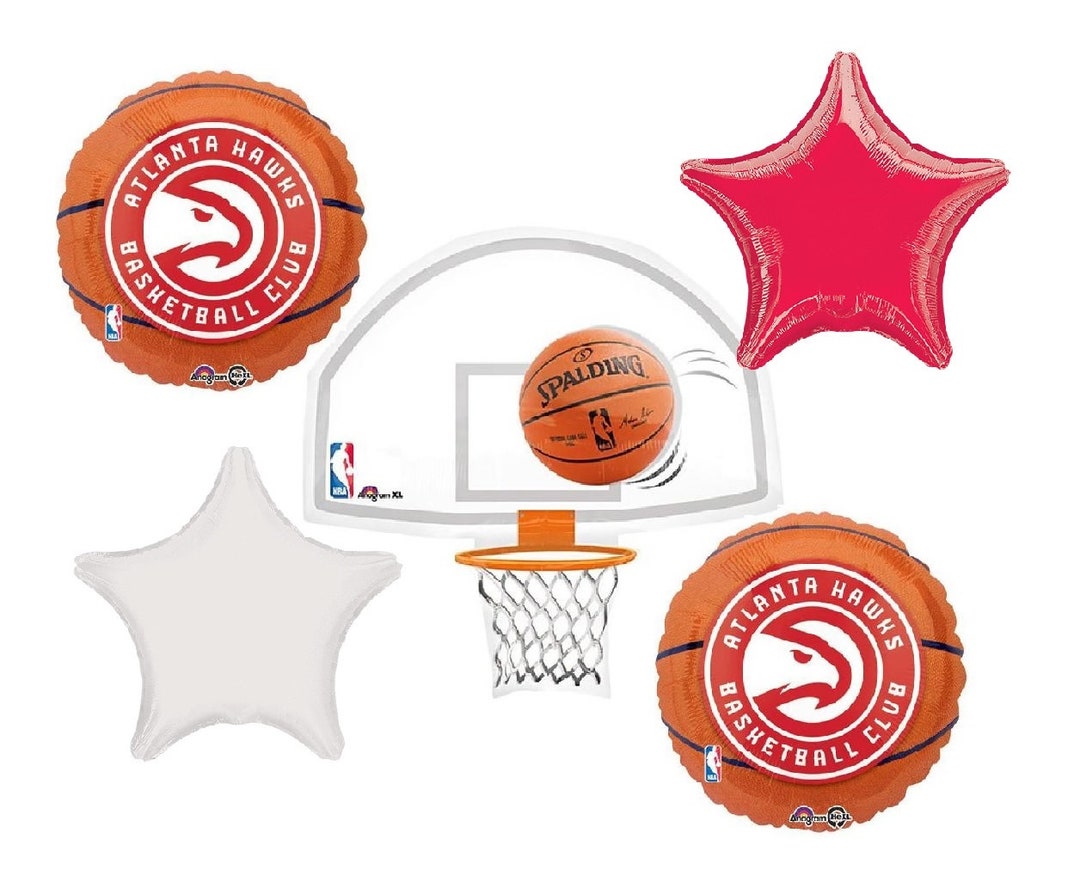 Atlanta Hawks Basketball Balloon Set - Etsy