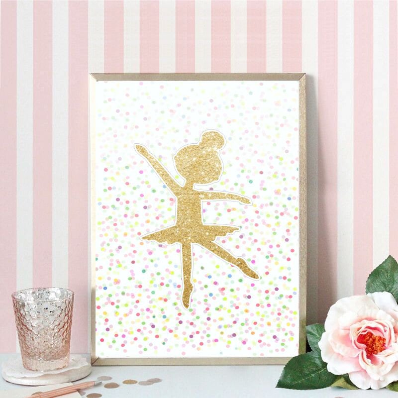 Ballerina Printable Sign / INSTANT DOWNLOAD - Etsy