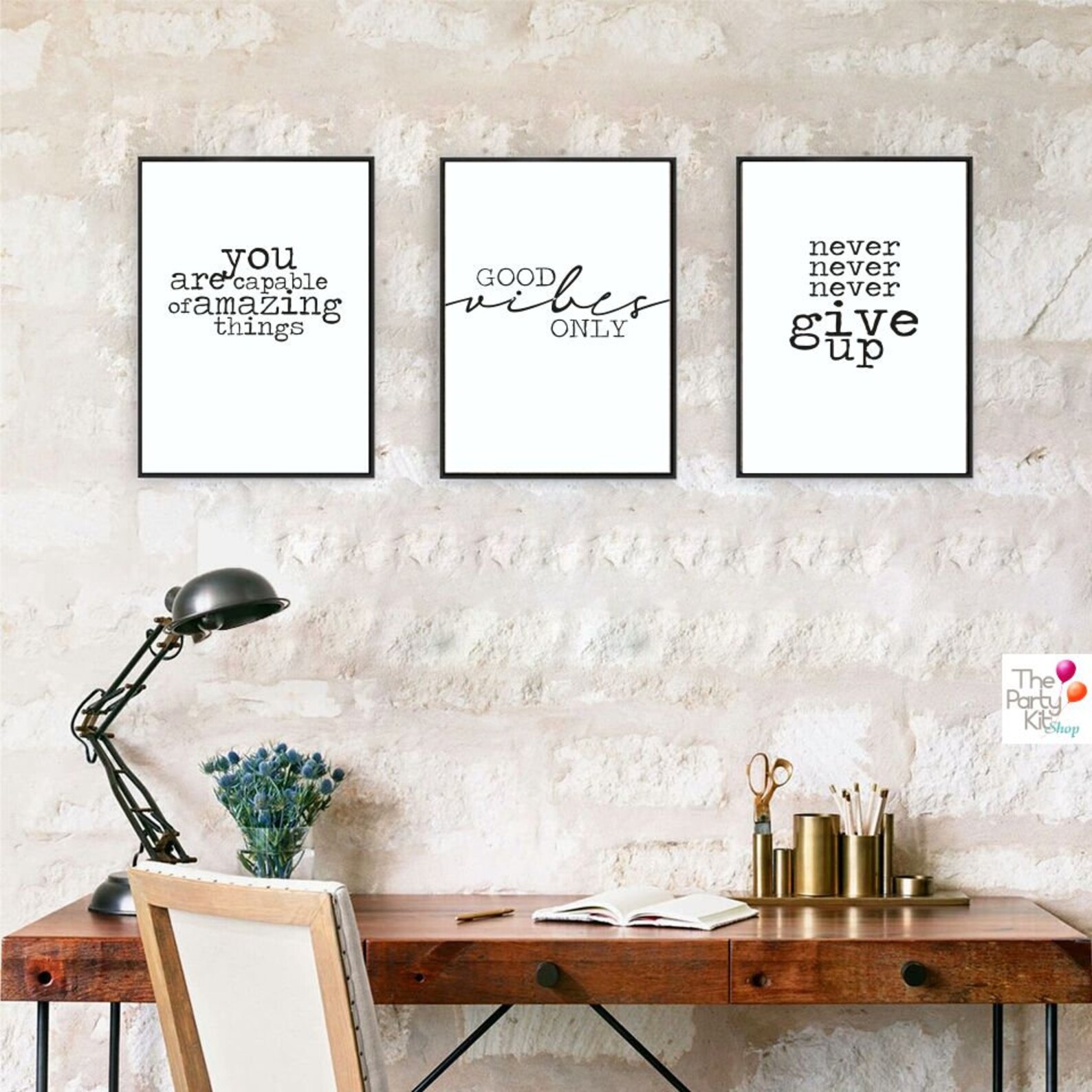 Motivational Prints in B&W Inspirational Wall Art / Instant - Etsy