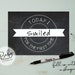Chalkboard Printable Baby Milestone Cards/instant Download - Etsy
